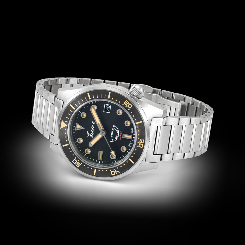 Squale Master Titanium 120 ATM MASTIBKBK.TI20 - SeriousWatches.com