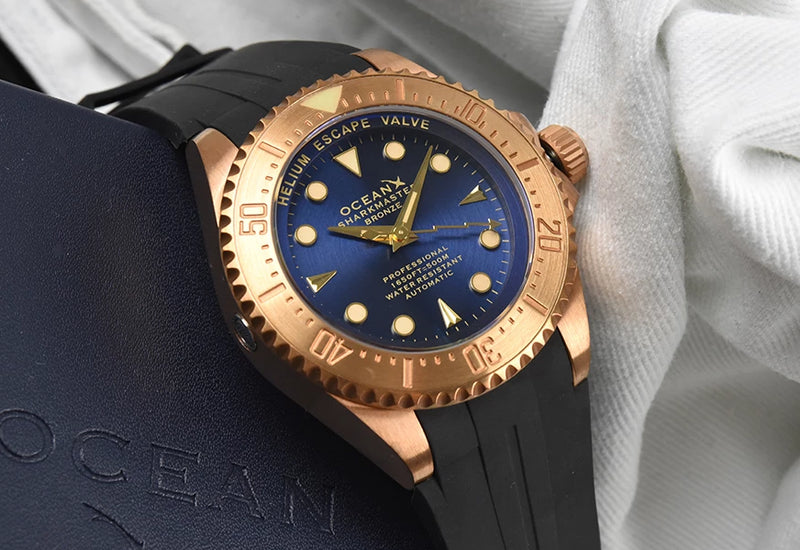 OceanX Sharkmaster Bronze SMB523 - SeriousWatches.com