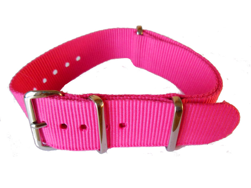 Nylon Strap Neon Pink - SeriousWatches.com